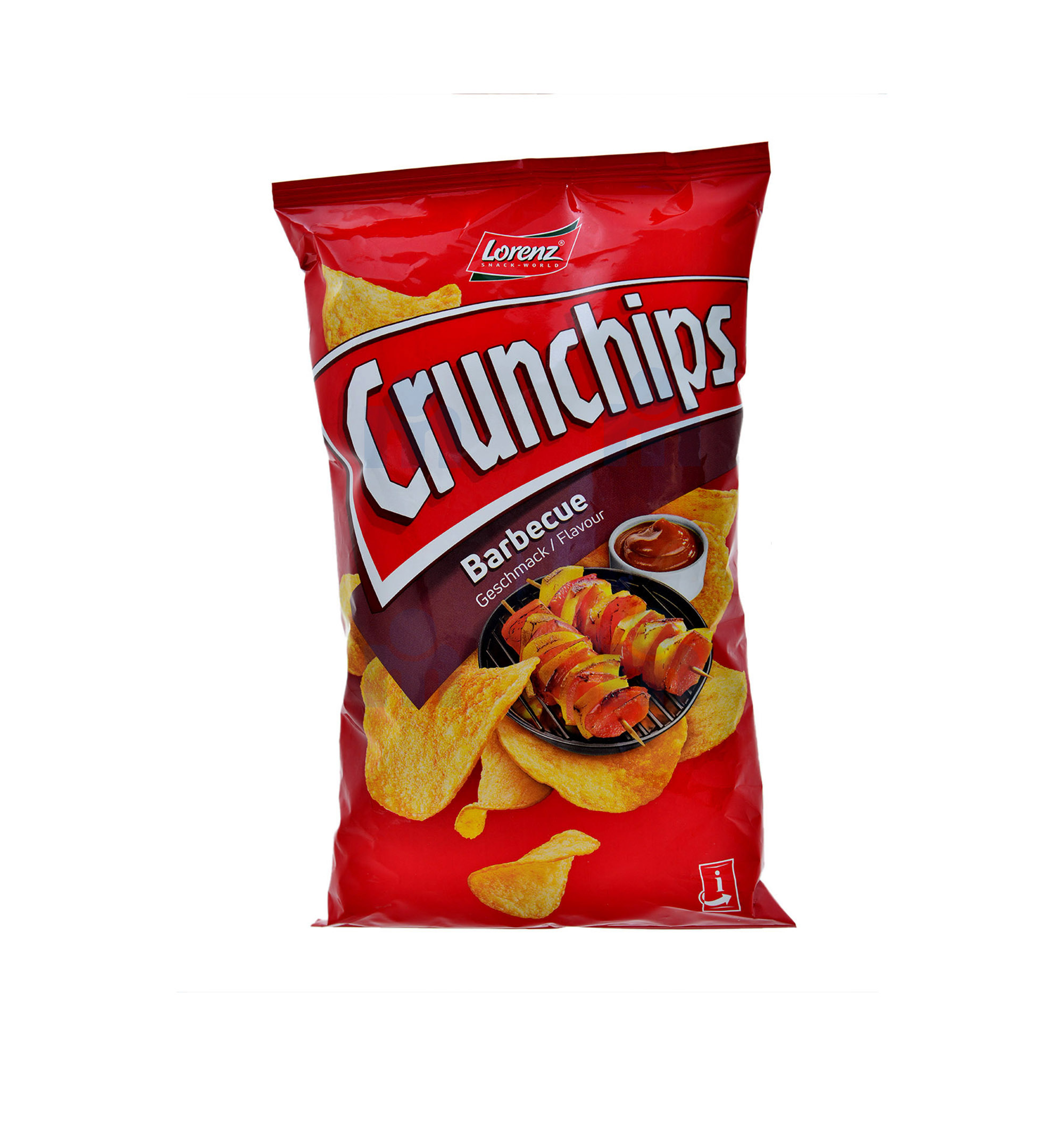 CRUNCHIPS BARBECUE 100G LORENZ – Mojood