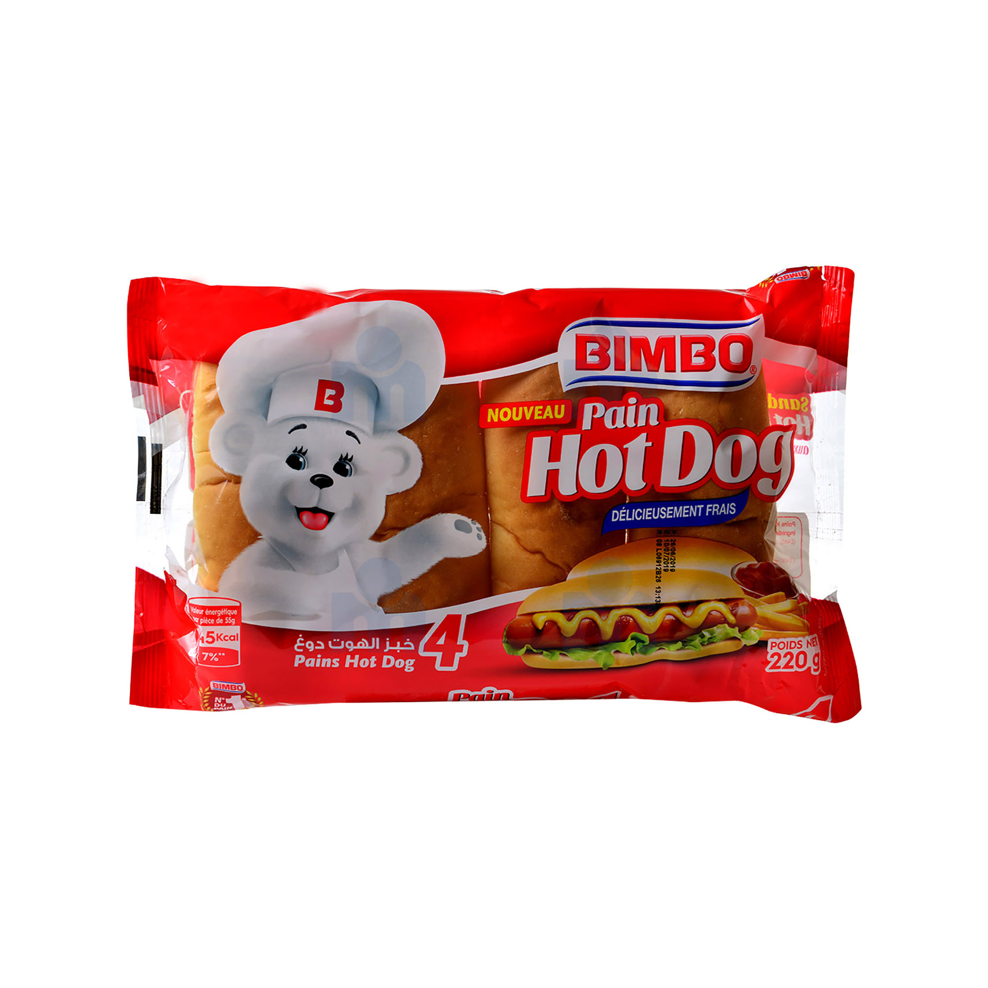 BIMBO, Hot dog 220 g – Mojood
