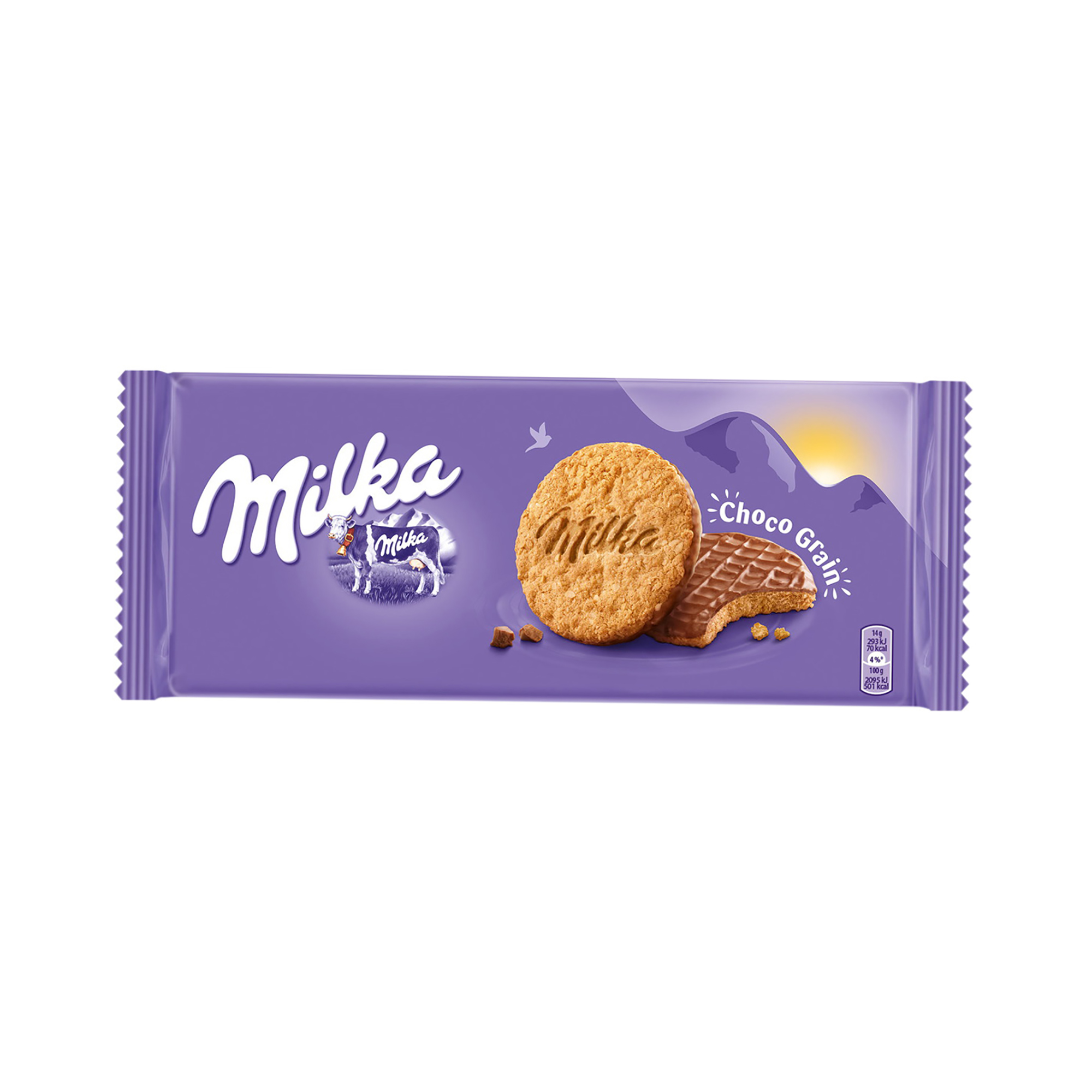 BISCUITS CHOCO GRAIN MILKA 126G – Mojood