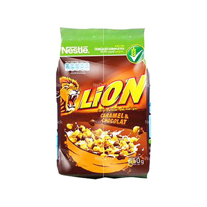 CEREALES LION CARAMEL CHOCOLAT 250G – Mojood