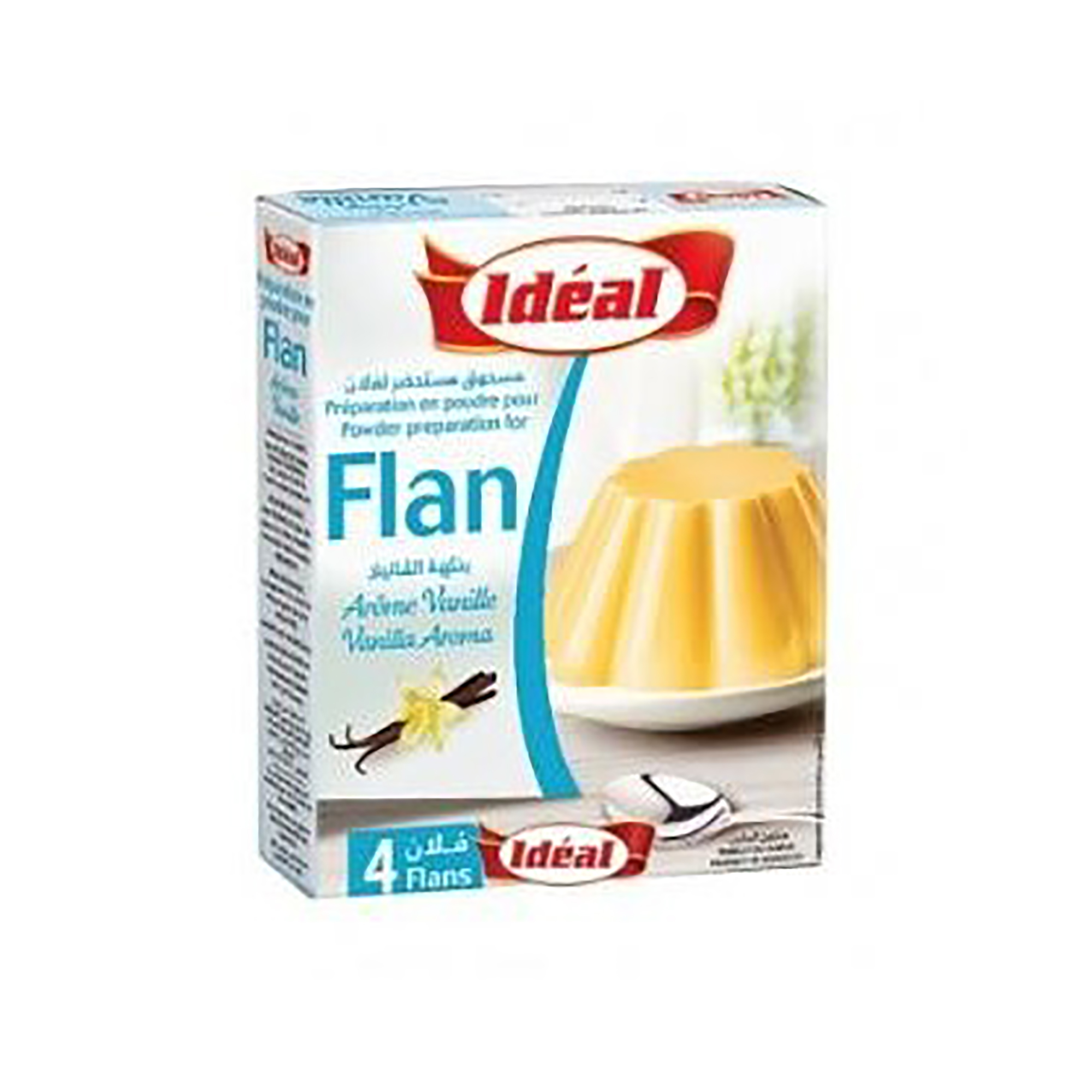 FLAN VANILLE SS SUCRE IDEAL 2.5G – Mojood